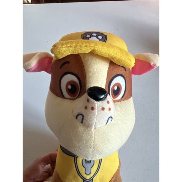 Spin Master | Toys | Spin Master Nickelodeon Jr Paw Patrol Rubble Plush ...
